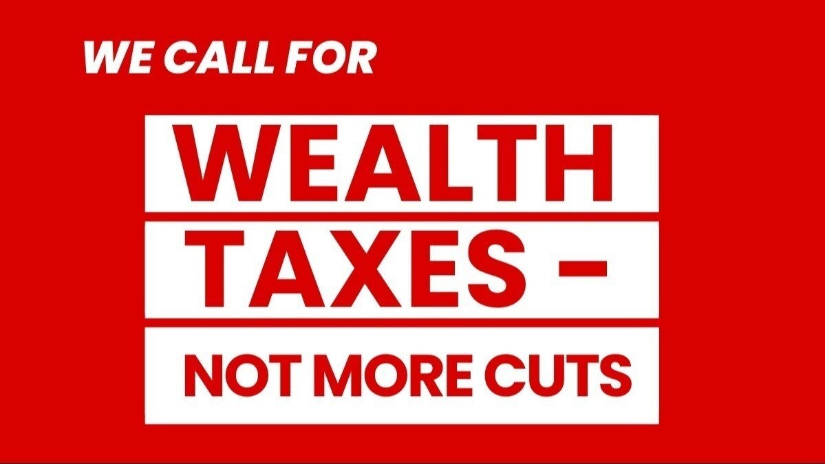 Petition · We Need Wealth Taxes on the Super-Rich, Not More Cuts ...