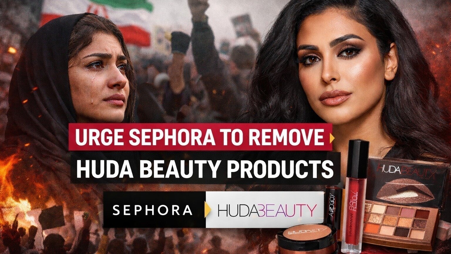 Petition · Urge Sephora to Remove Huda Beauty Products - United States ...