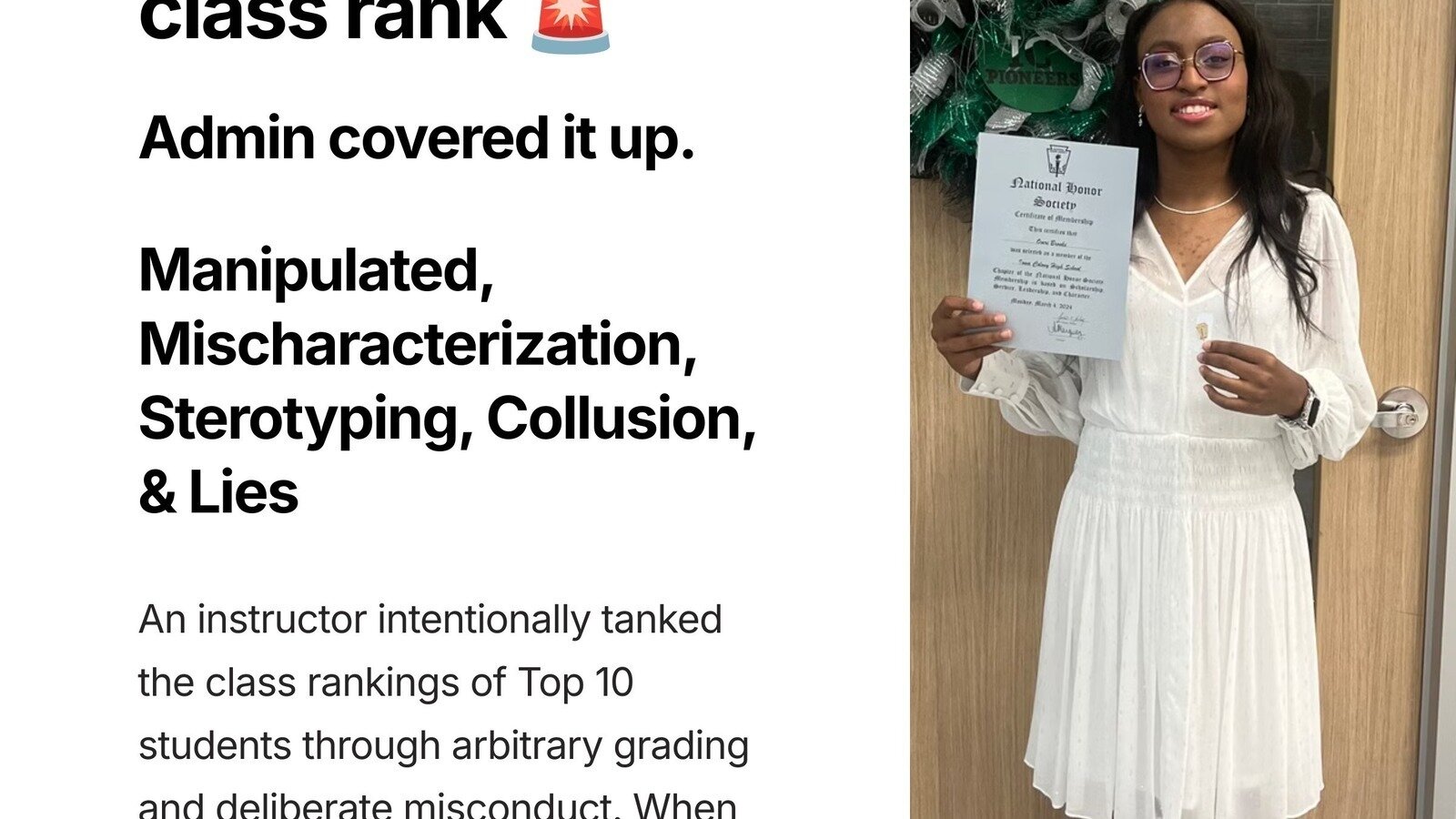 Petition · Stop Academic Sabotage: Demand Accountability at Alvin ...