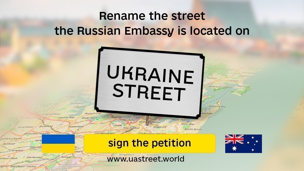 Petition · Rename part of Canberra Avenue – home of Australia’s Russian ...