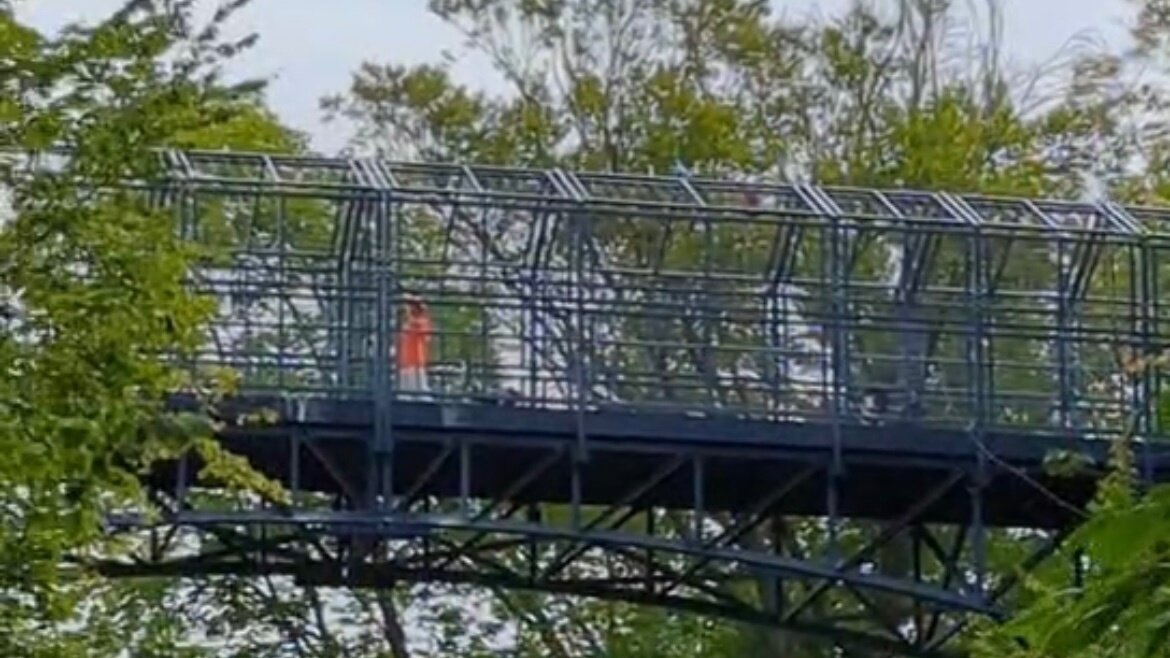 Petition update · Victory! Safety barriers under construction on the ...