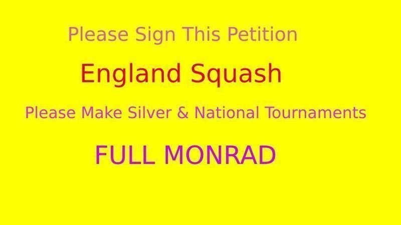 Petition · England Squash Chief Executive Officer, Keir Worth: England ...
