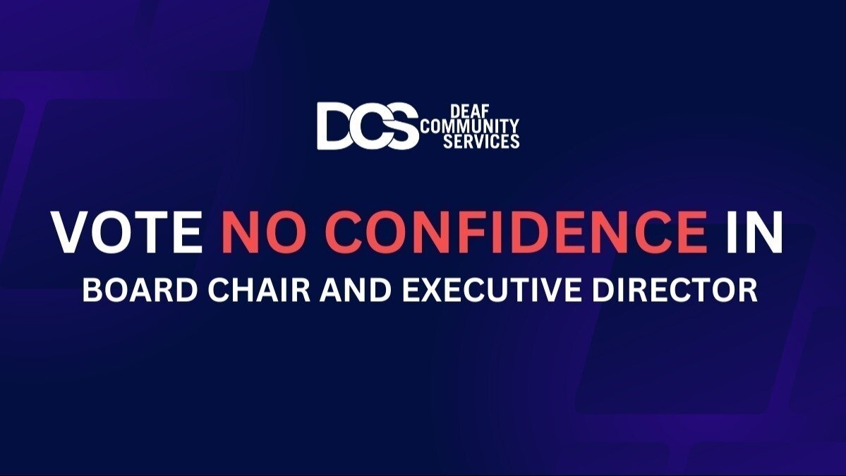 Petition · VOTE NO CONFIDENCE IN BOARD CHAIR AND EXECUTIVE DIRECTOR ...