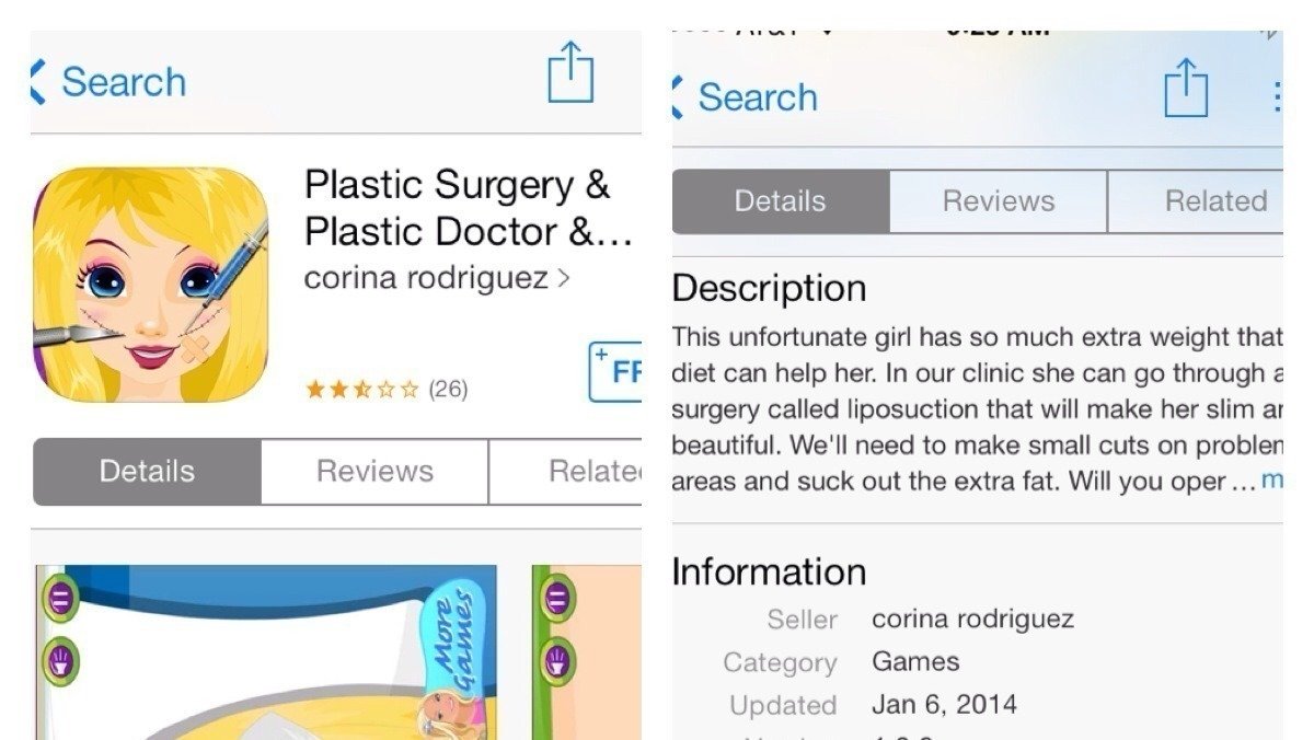 Petition · Remove Plastic Surgery Game App - United States · Change.org