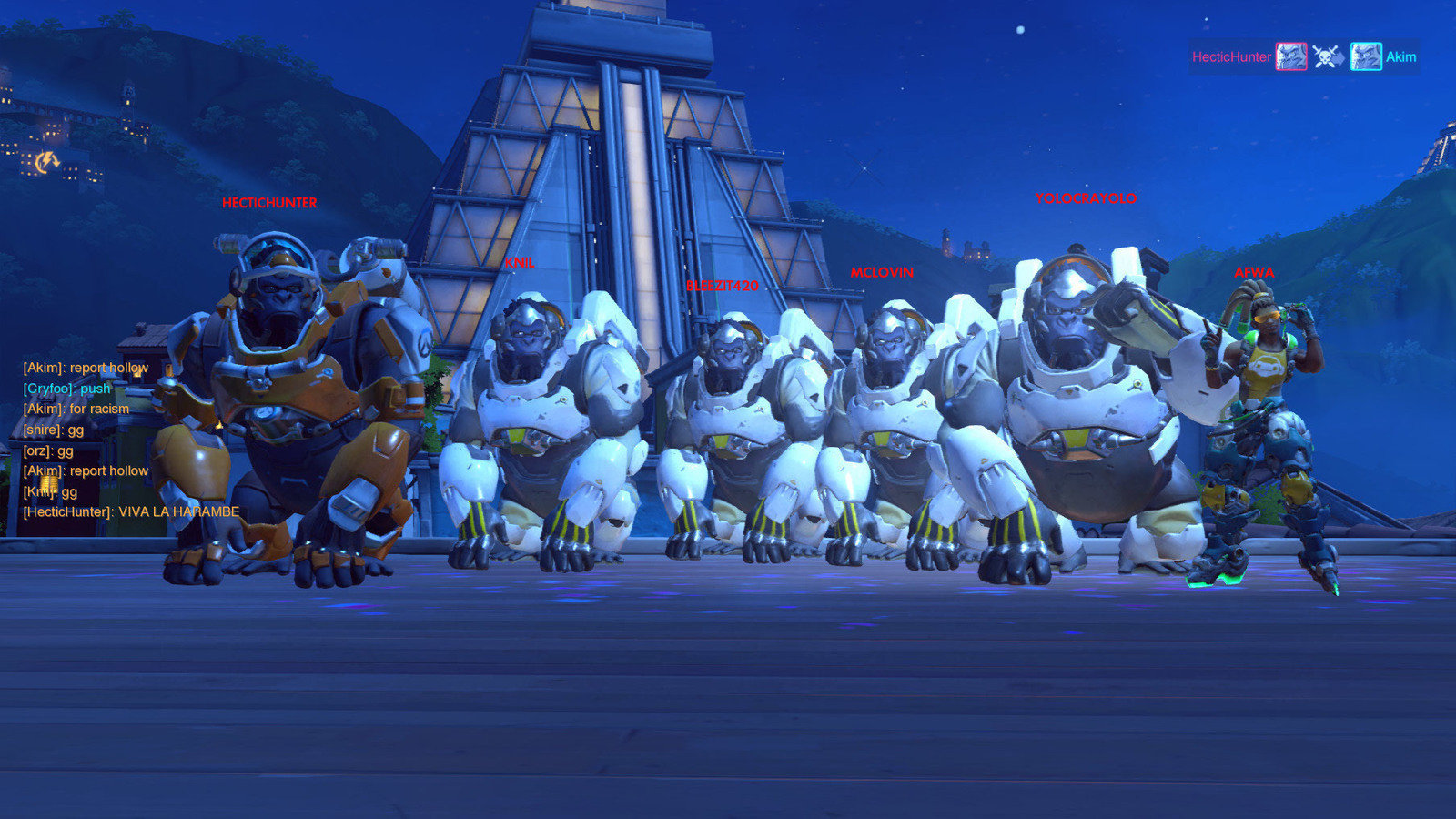 Petition · Change Winston to Harambe - United States · Change.org