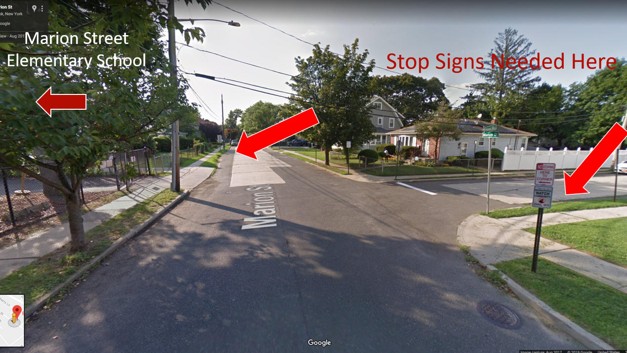 Petition · Stop Sign Needed on Corner of Marion Street and Dean Street ...