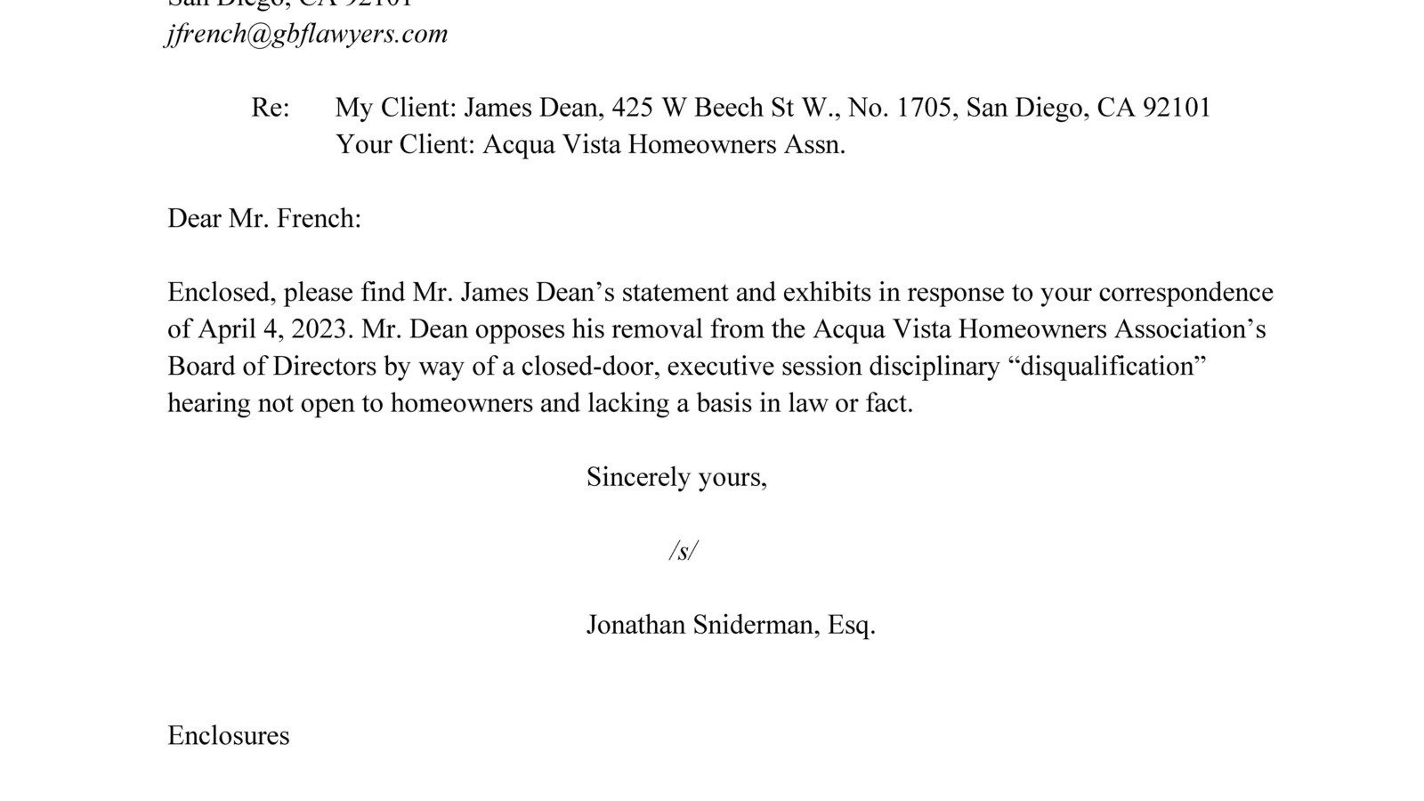 Petition update · Letter to Acqua Vista HOA · Change.org · Change.org