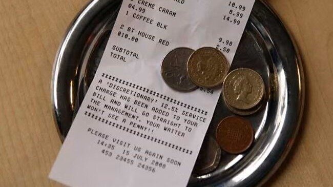 Petition · Removal of "Discretionary" Service Charges in Restaurants ...