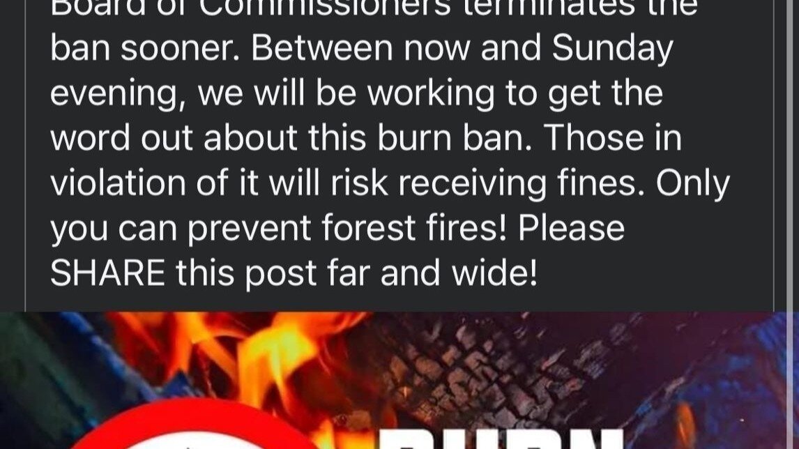 Petition · Modify Burn Ban on Open Fires Resolution to Accommodate ...