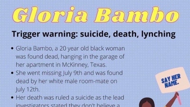 Petition · Justice for Gloria Bambo · Change.org