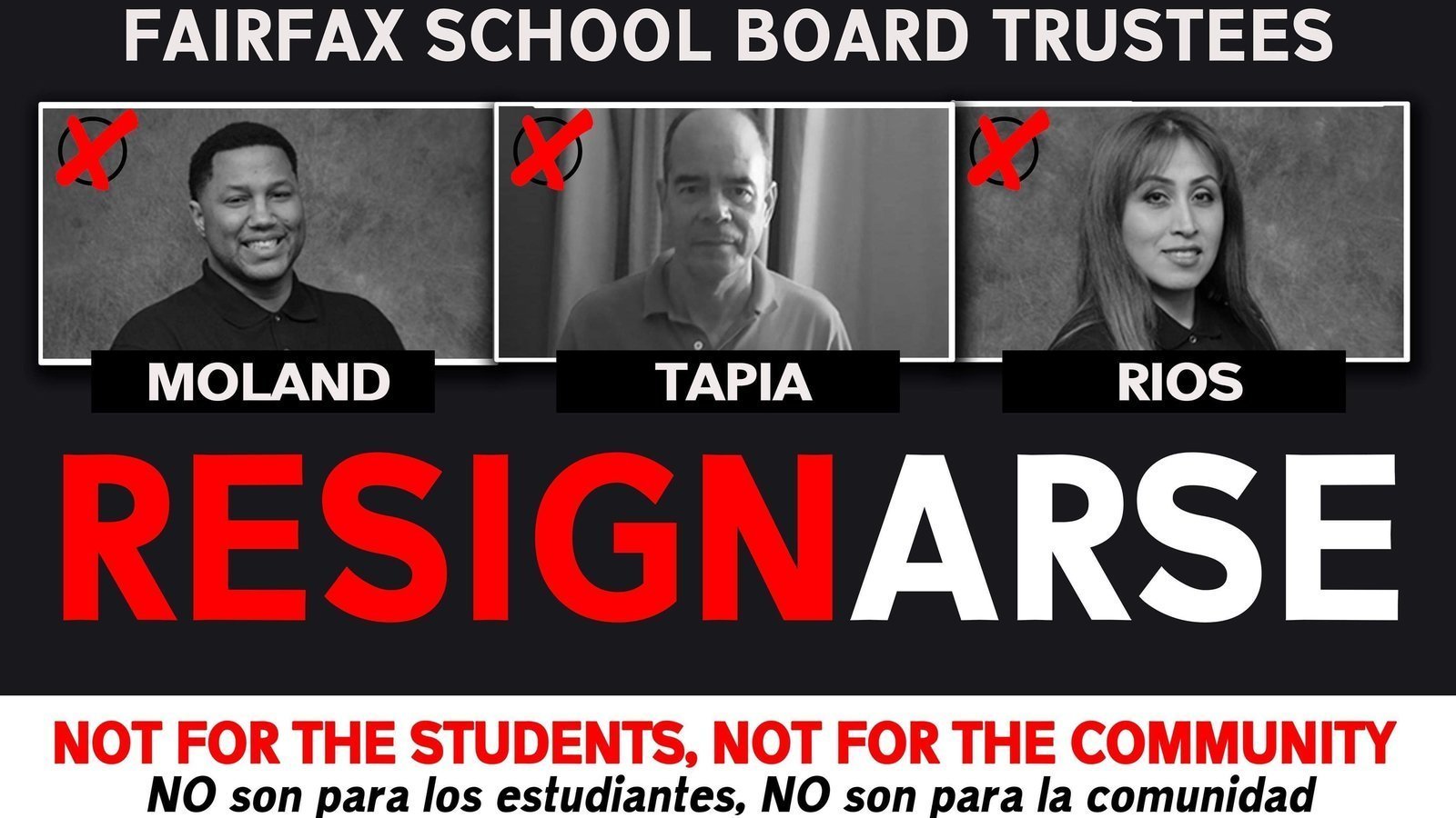 Petition · Public awareness: misuse of funds, bullying, harassment within the Fairfax School ...