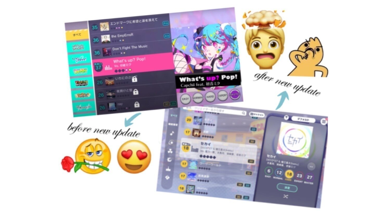 Petition · Revert to the Old Visual Display in Hatsune Miku: Colourful ...