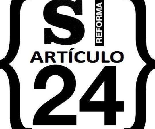 Petición · Aprobacion de la Reforma al Articulo 24 por la Libertad ...