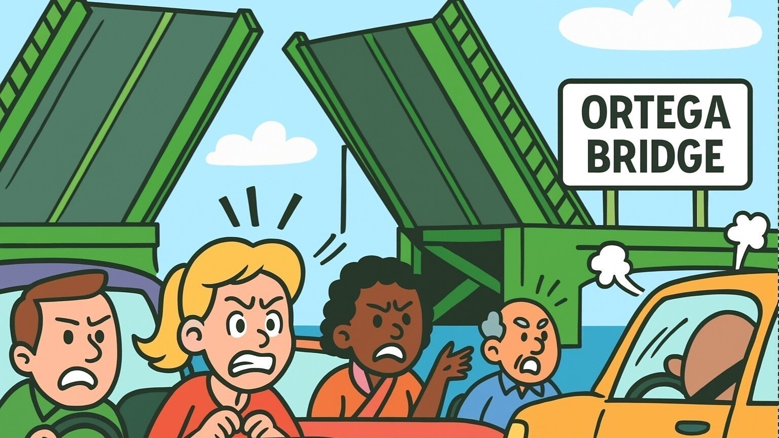 Petition · Implement a predictable schedule for Ortega River Bridge ...