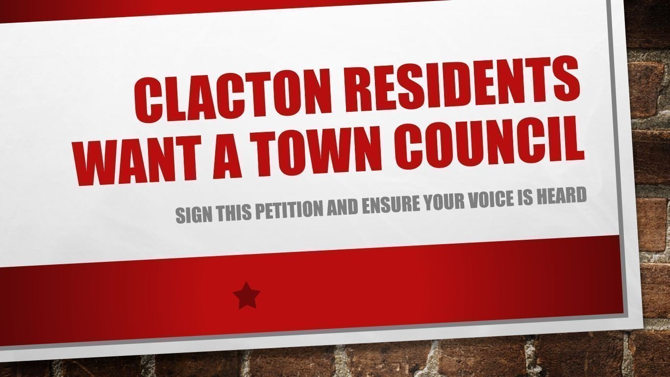 Petition · We want a Clacton-on-Sea Town Council - United Kingdom ...