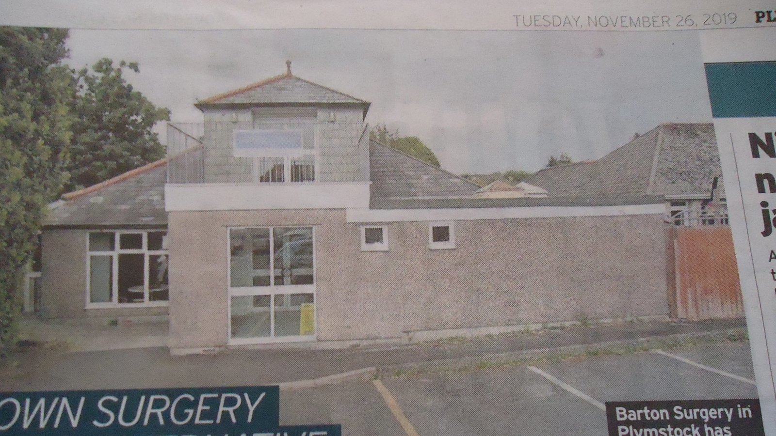 Petition · The reopening of Barton surgery in Plymstock, Plymouth ...