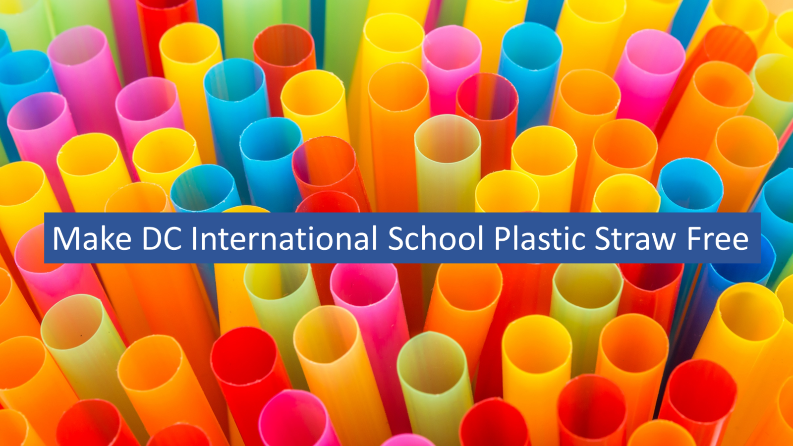 Petition · Make DC International School A Straw Free Campus - United ...