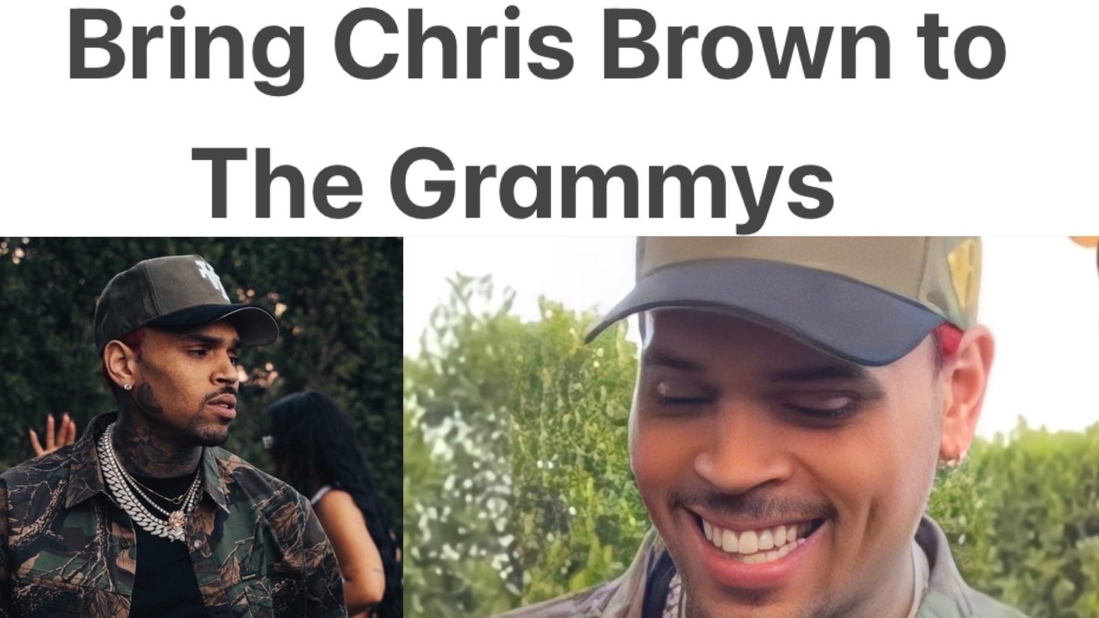 Petition · Bring Chris Brown To The Grammys - United States · Change.org