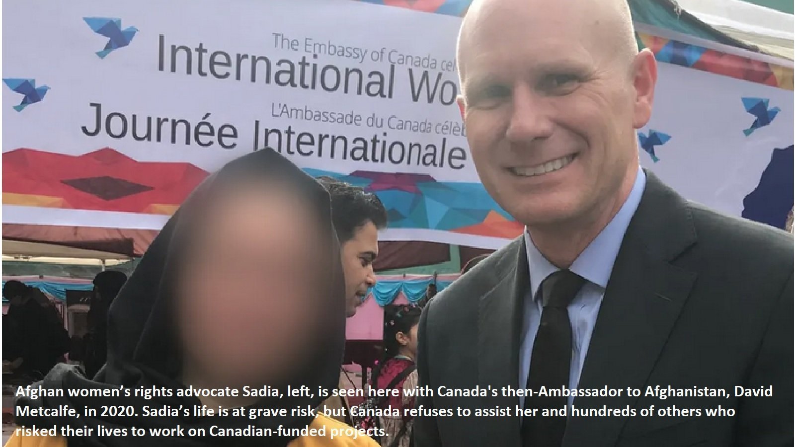 Petition · Canada Must Save At-Risk Afghan Women’s Rights Advocate Sadia: Issue Entry Permits ...