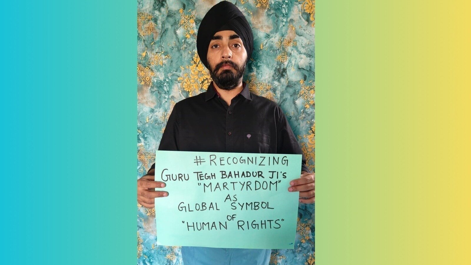 Petition · Recognizing Guru Tegh Bahadur Ji’s Martyrdom as a Global ...
