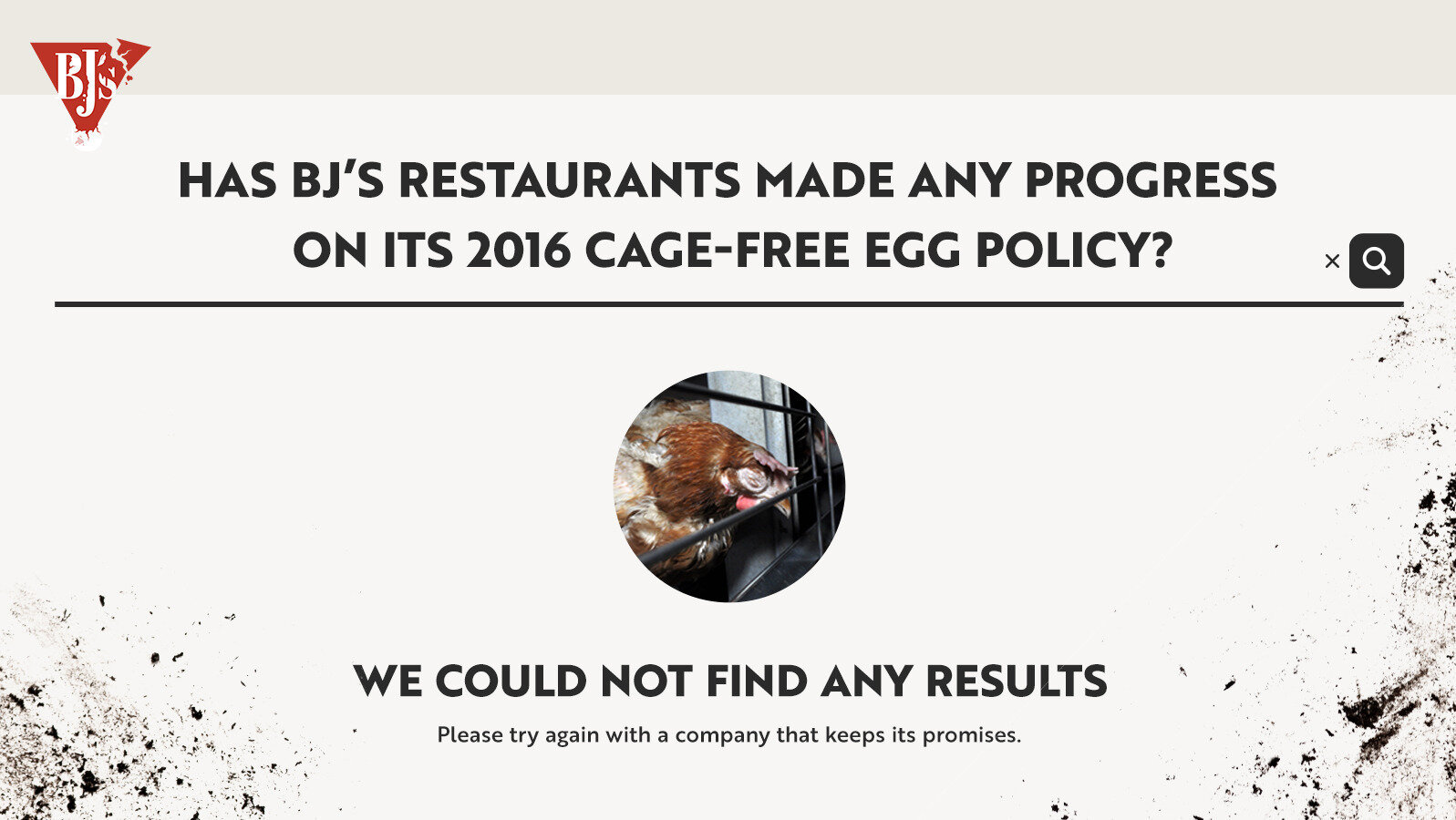 Petition · BJ's Restaurant & Brewhouse: stop supporting animal cruelty ...