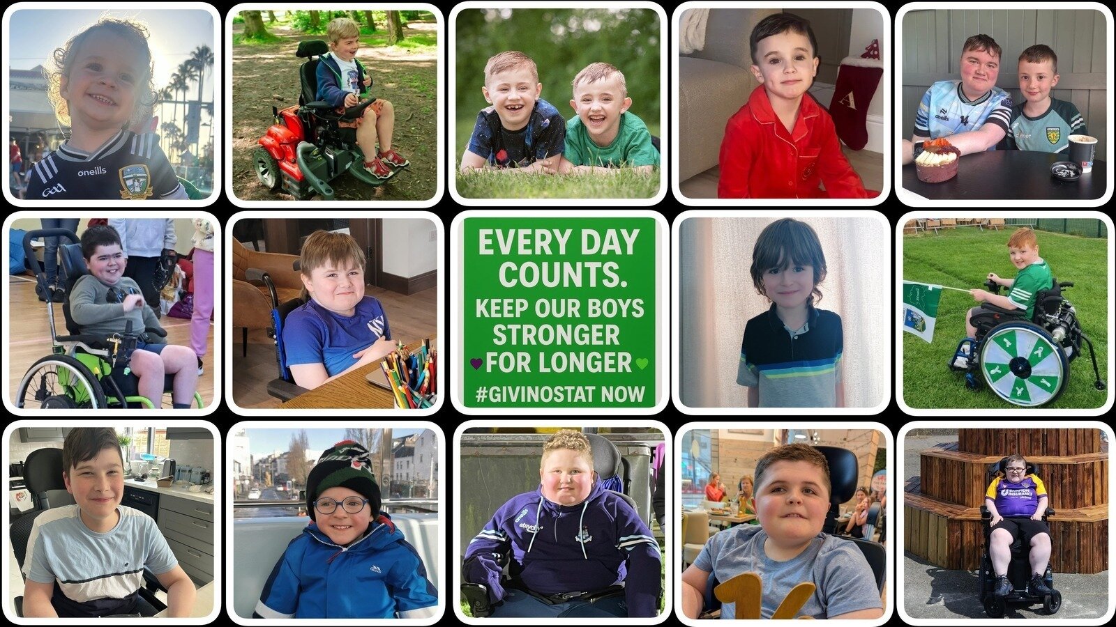 Petition · TIME IS MUSCLE - Keep Our Boys Stronger for Longer - Ireland ...