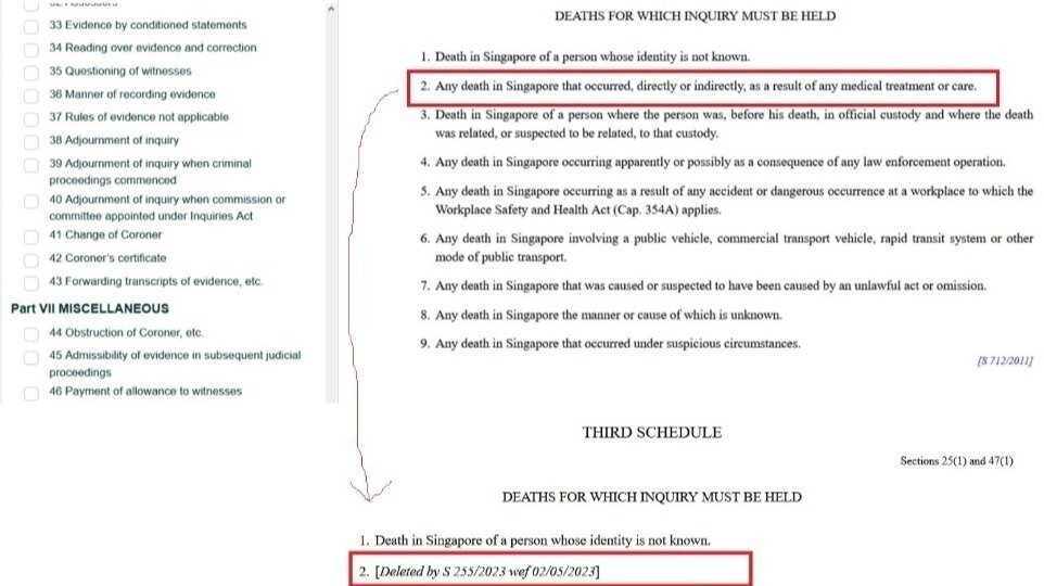 Petition update · Latest Email to HSA, Ministry of Law, Ministry of ...