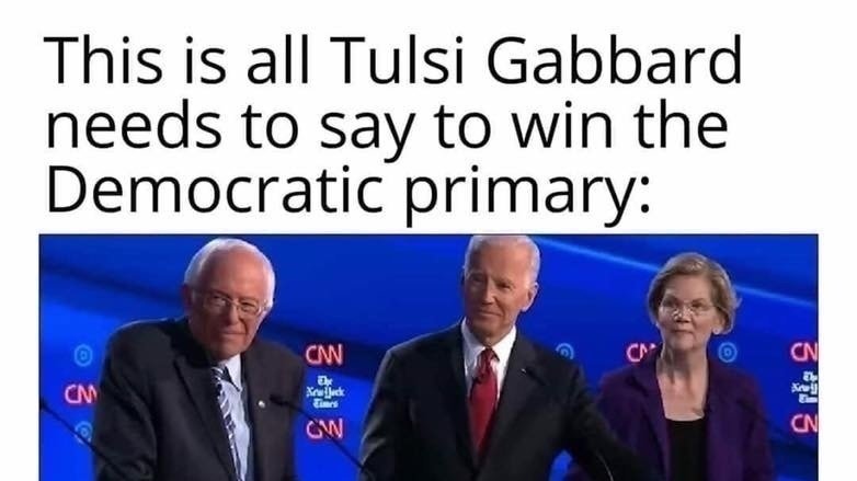 Petition · Have Tulsi Gabbard say, “okay boomer to Warren, Biden, and ...