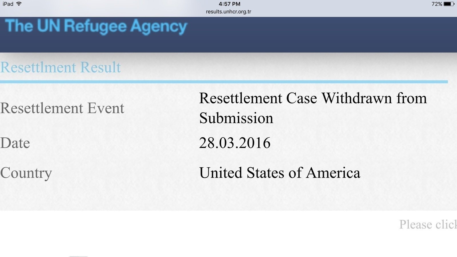 Petition · Grant my family refugee status - United States · Change.org