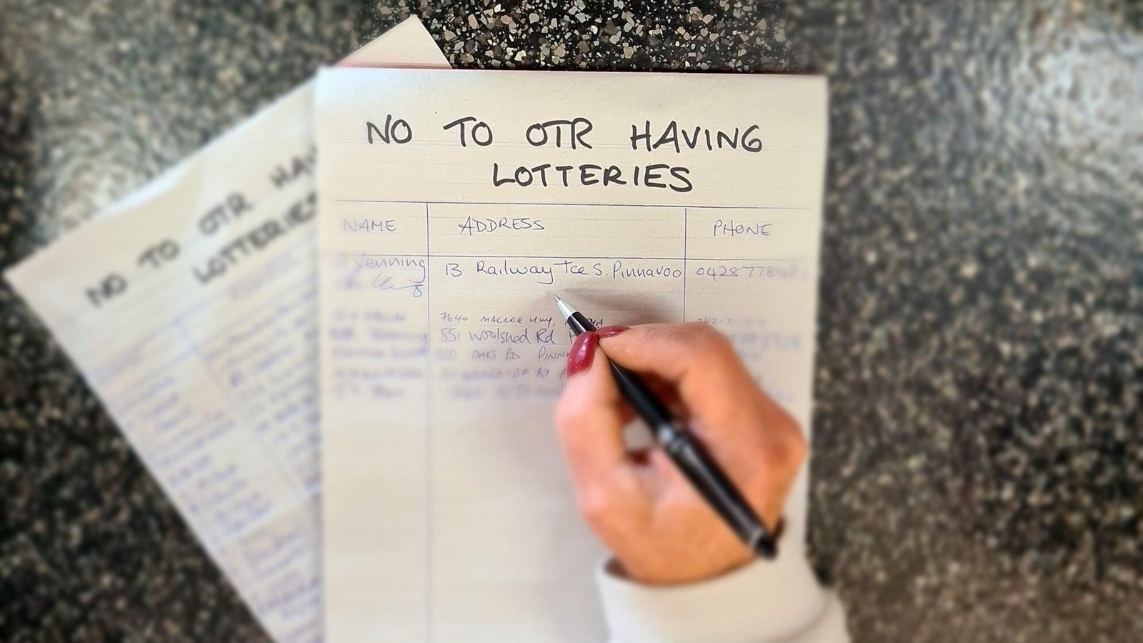 Petition · Say no to OTR getting Lotto in Pinnaroo - Australia · Change.org
