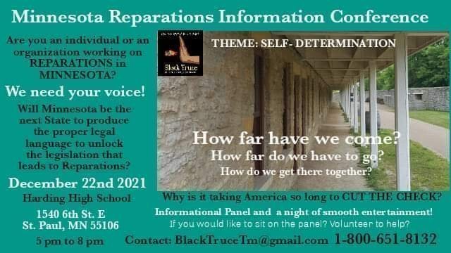 Petition · MINNESOTA REPARATIONS: CUT OUR CHECK - United States ...