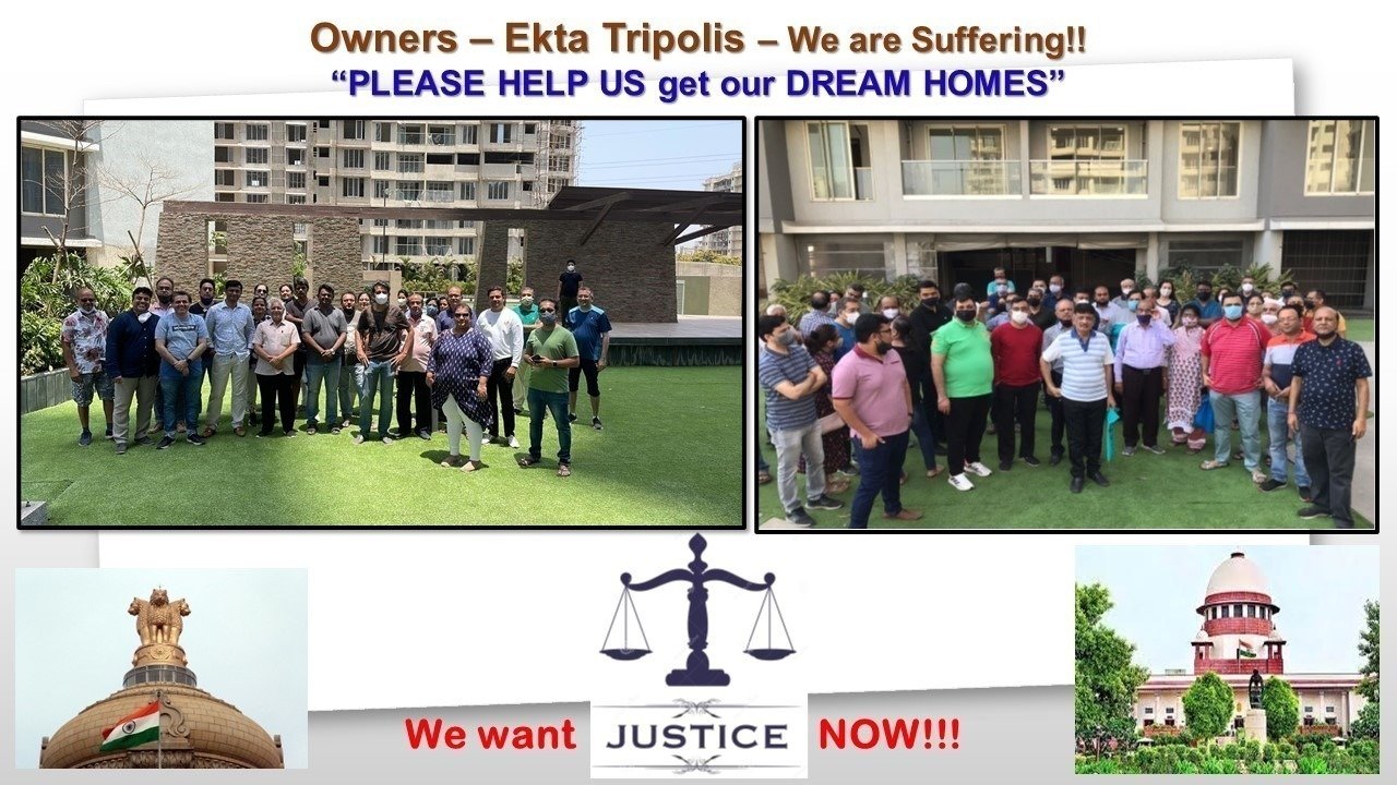 Petition · Ekta Tripolis - Give us our HOMES!!! - India · Change.org