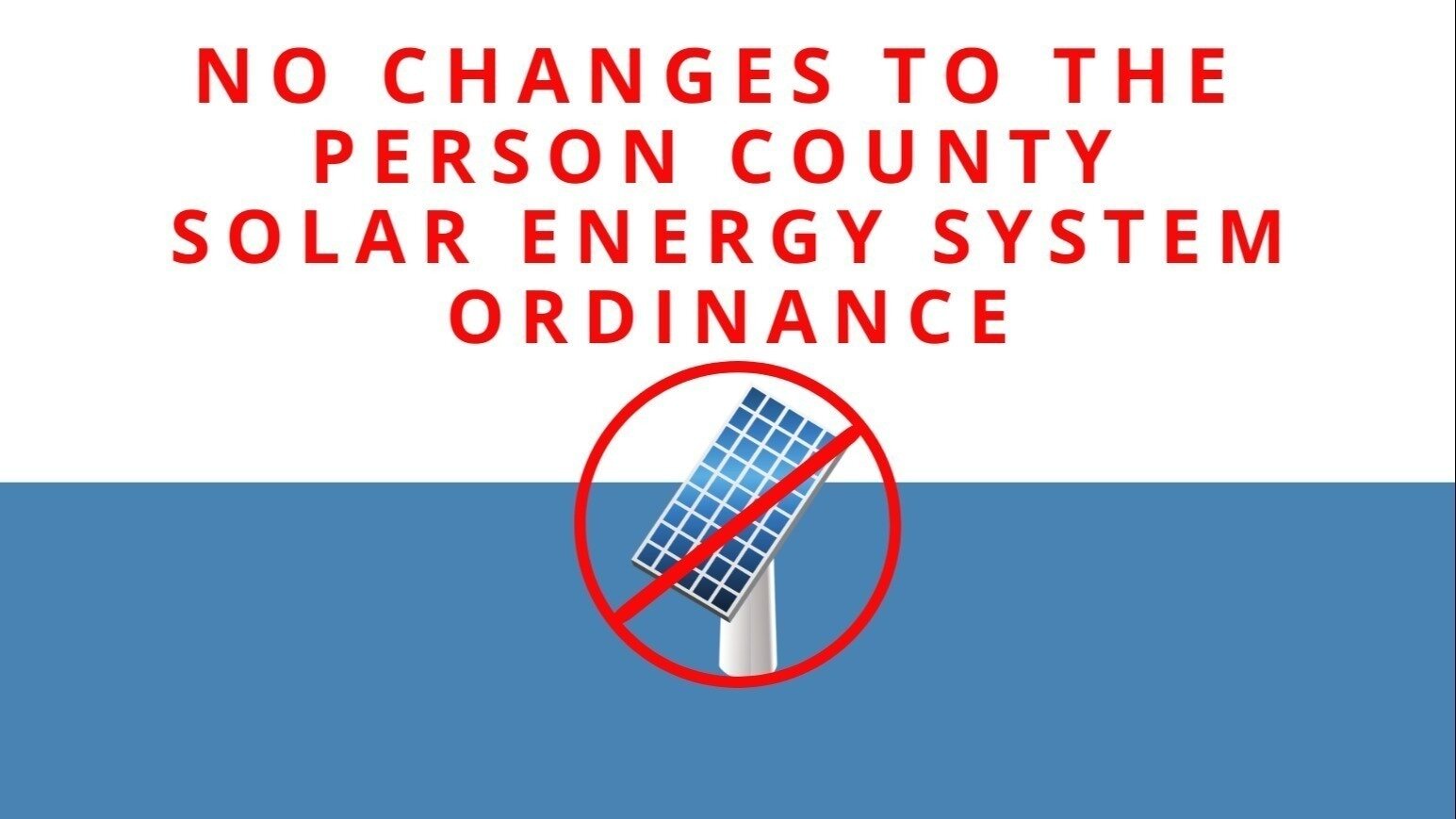 Petition · Petition to Protect Person County: VOTE NO on Expanding ...