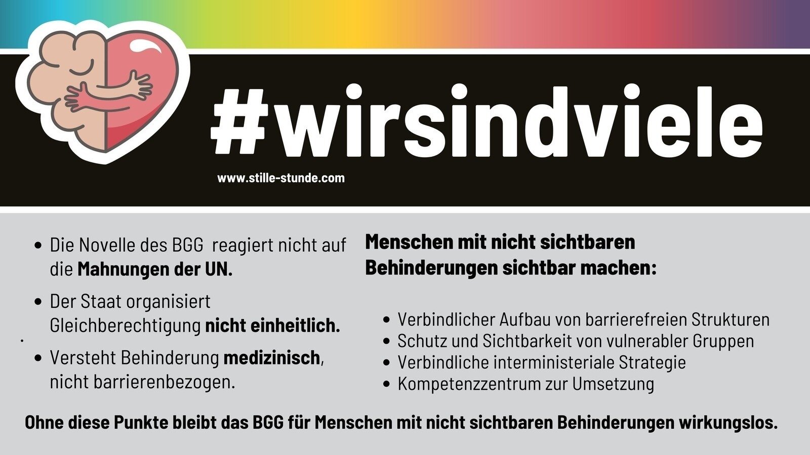 Petition · Behindertengleichstellungsgesetz ohne Menschen mit nicht ...