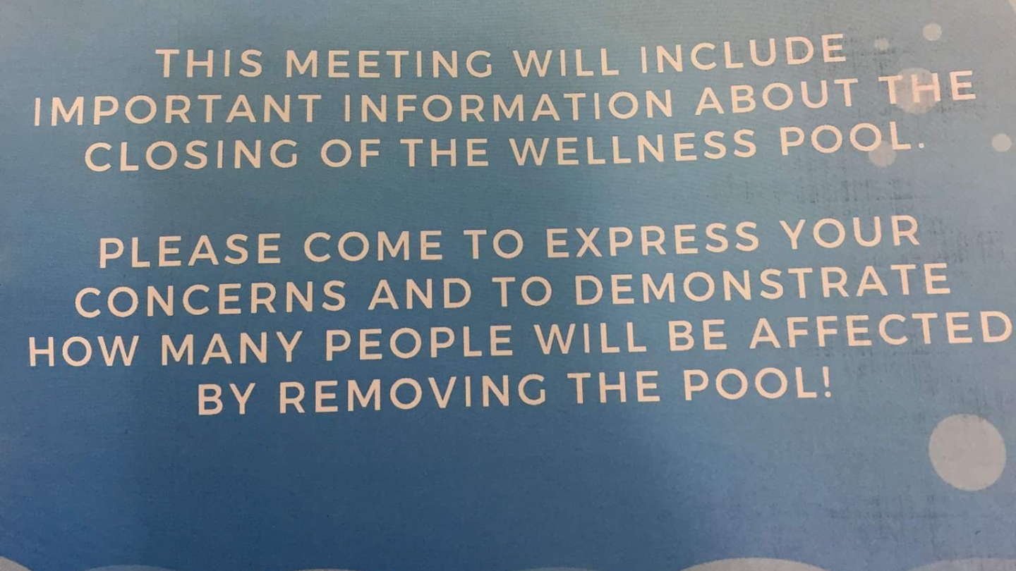 Petition · Keep the LVC Wellness Pool - United States · Change.org
