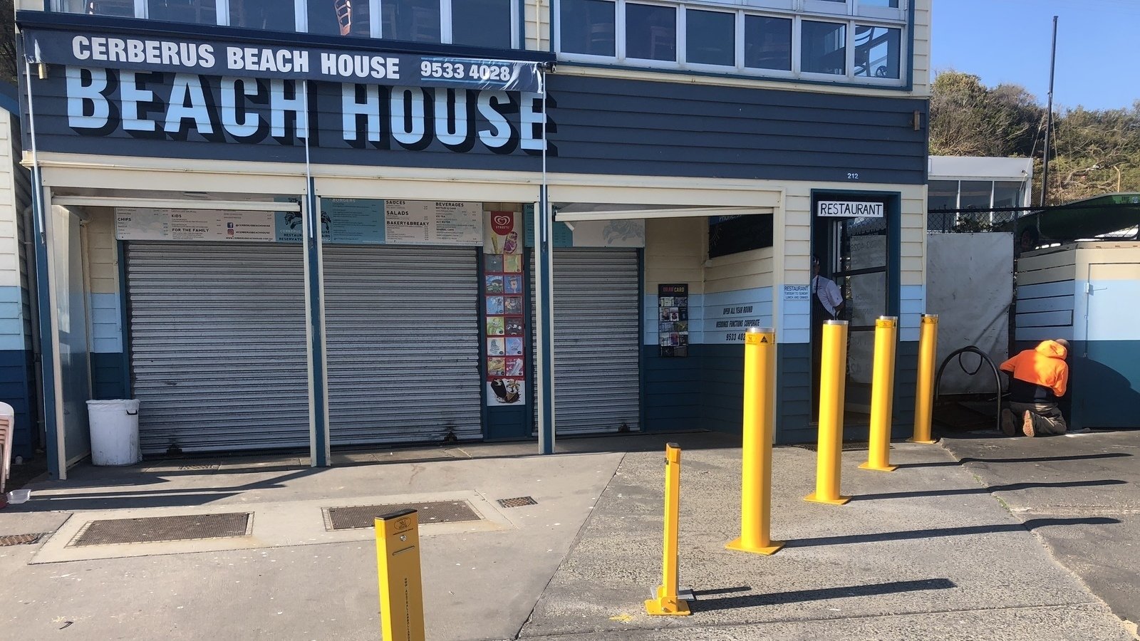 Petition · Cerberus beach house - bollards at Half Moon Bay - Australia ...