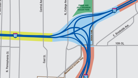 Petition · Pause I-65/70 North Split expansion to study options ...