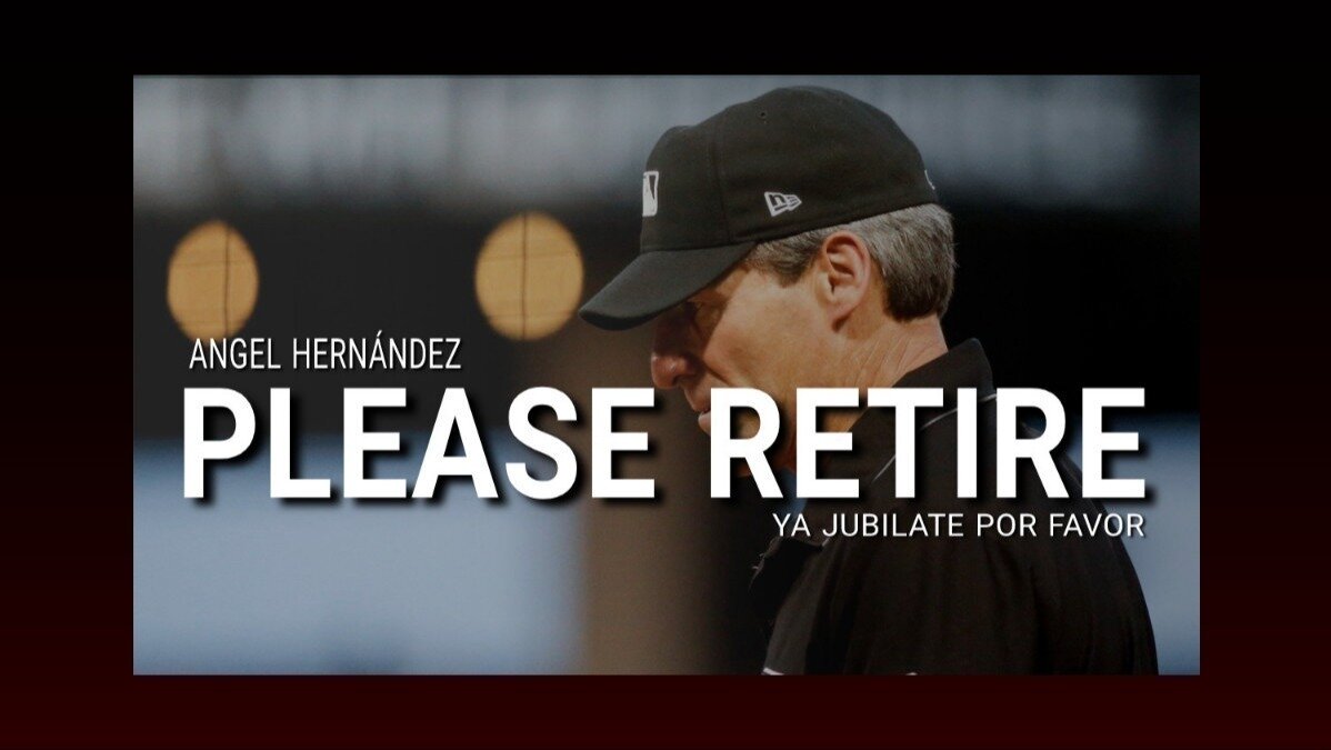 Petition · MLB Referee Ángel Hernández Fired or Retirement Forced ...