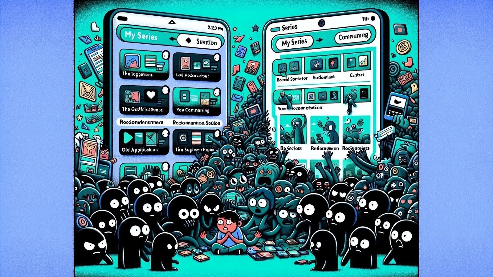 Pétition · Withdrawal of the new interface of the Webtoon app and ...