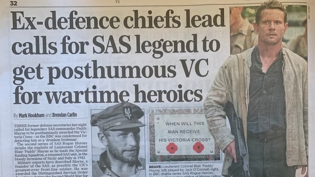 Petition · Posthumous VC for Lieutenant Colonel Blair (Paddy) Mayne WW2 ...