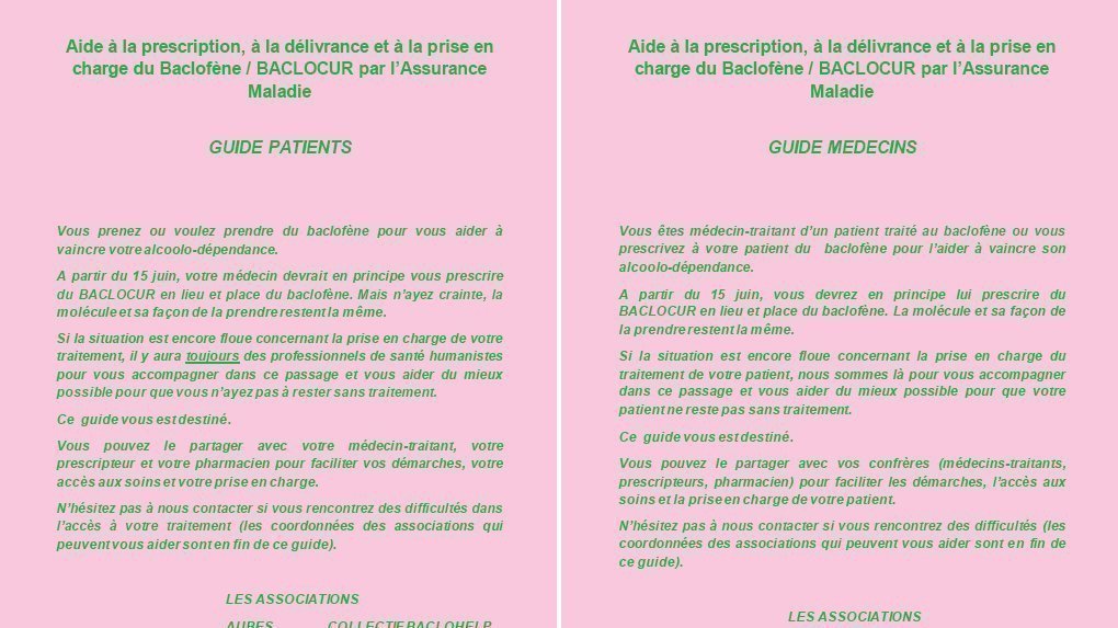 Petition update · Du nouveau dans votre traitement au baclofène ...