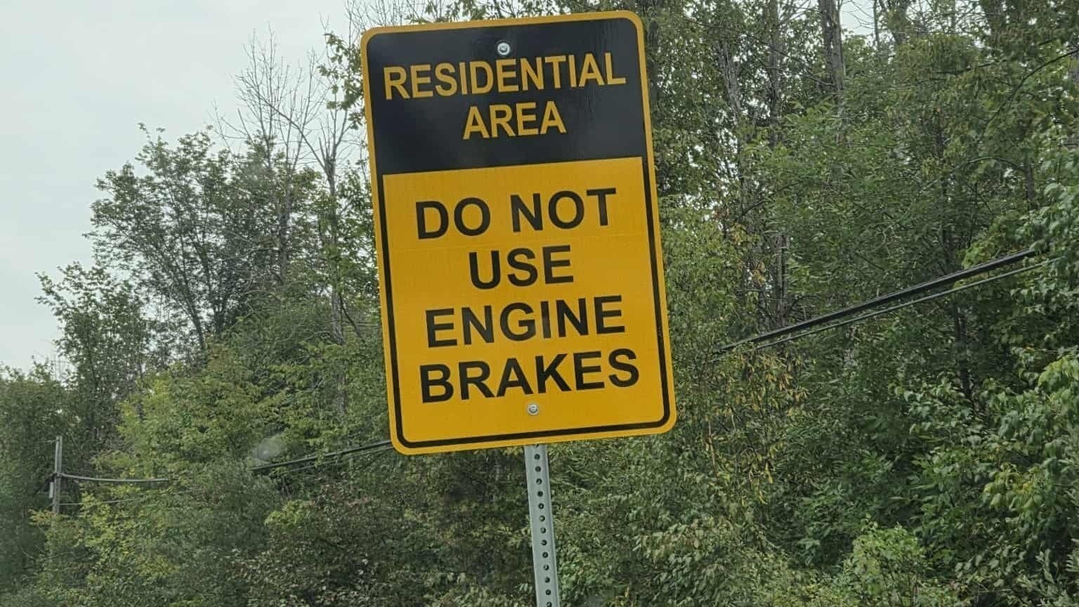 Petition · Install engine brake signage in Brinston, Ontario - Brinston ...
