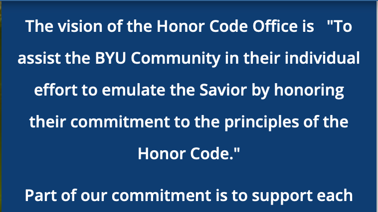 Petition · Keep the BYU Honor Code - United States · Change.org