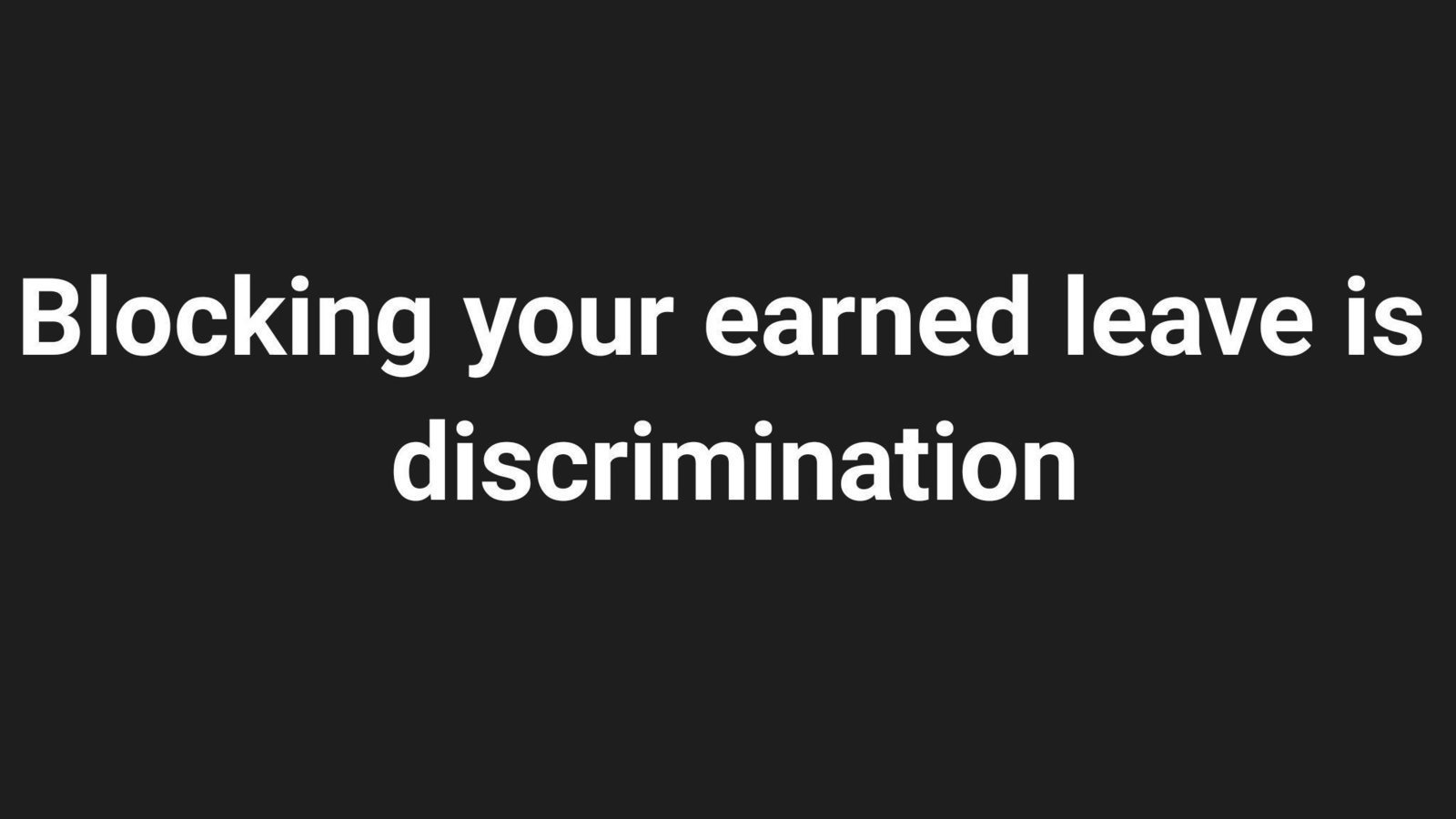 Petition · END ANY FORM OF THE LEAVE BLOCK - United States · Change.org