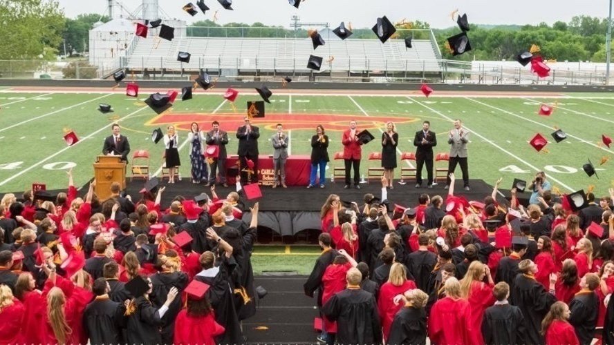Petition · Graduation outside on the football field - United States ...