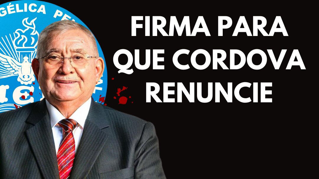 Petición · REUNCIA SUPER CORDOVA - LIMPIEMOS LA IEP - Chile · Change.org