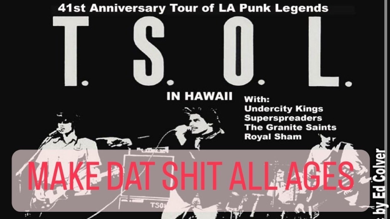 Petition · Make the TSOL show at Nextdoor all ages - United States ...