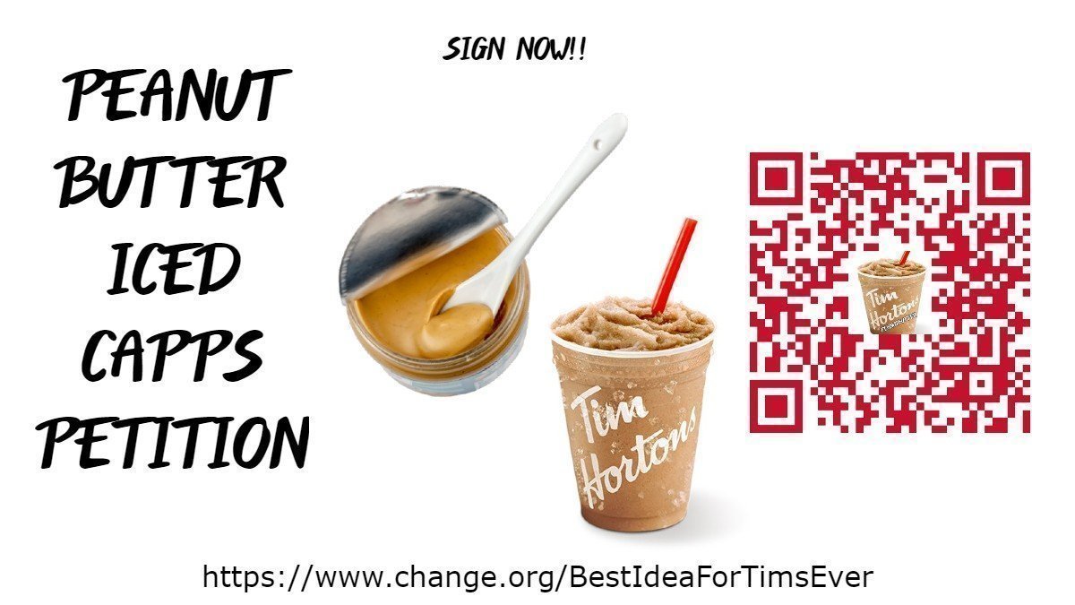 Petition · Peanut Butter Iced Capps - Canada · Change.org