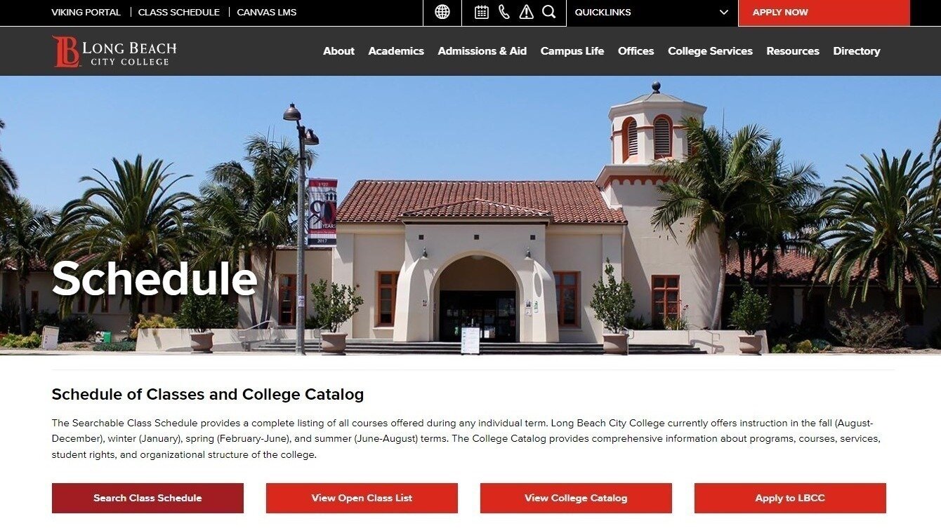 Petition · Revise the Online Class Schedule at Long Beach City College ...