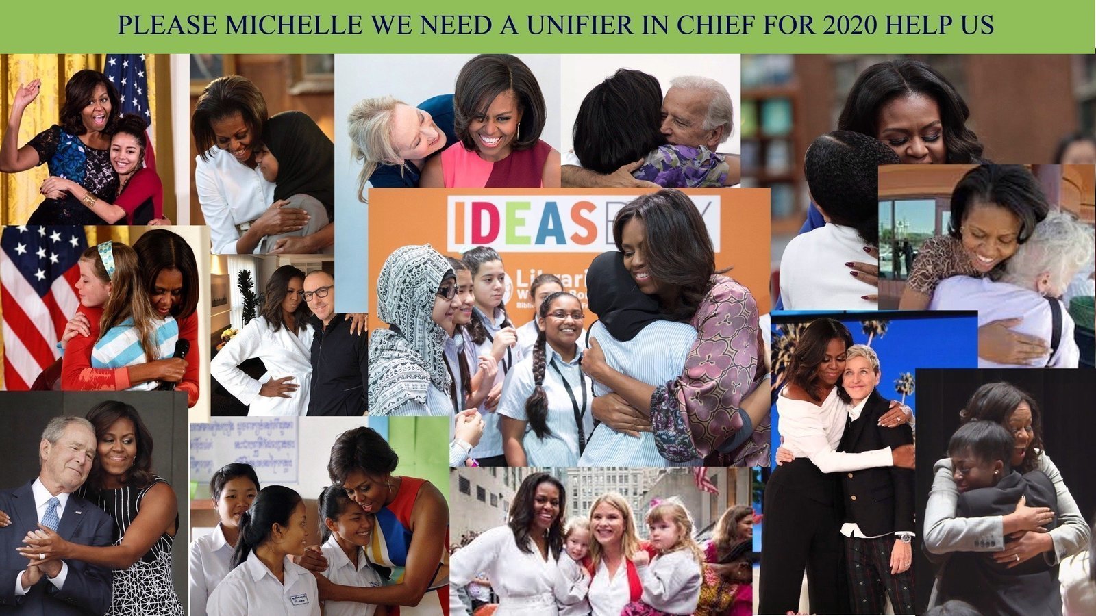 Petition · Please Michelle Obama you need to Save America Run as ...